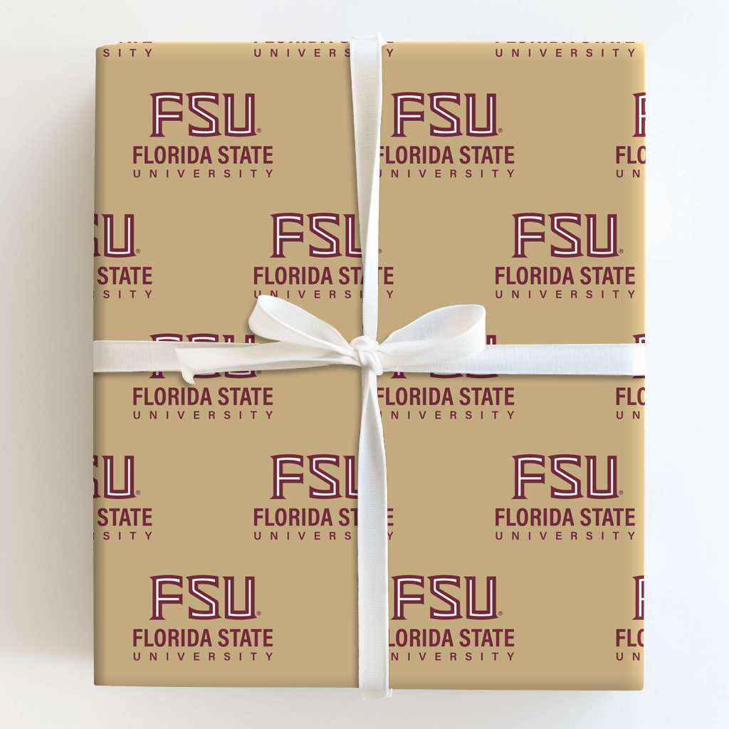 Florida State University Wrapping Paper: FSU Gift Wrap for Fans – Aspen ...