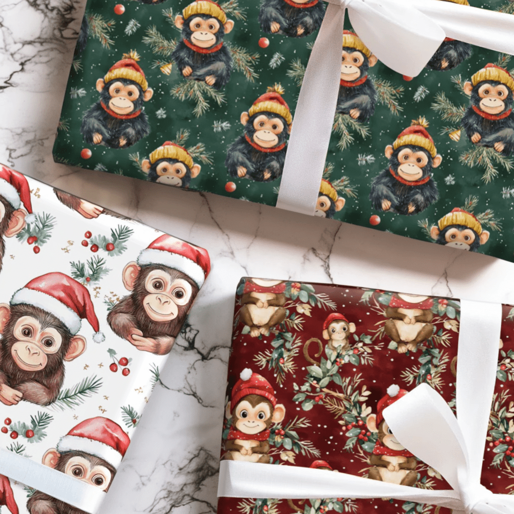 Christmas Monkeys – Aspen & Arlo