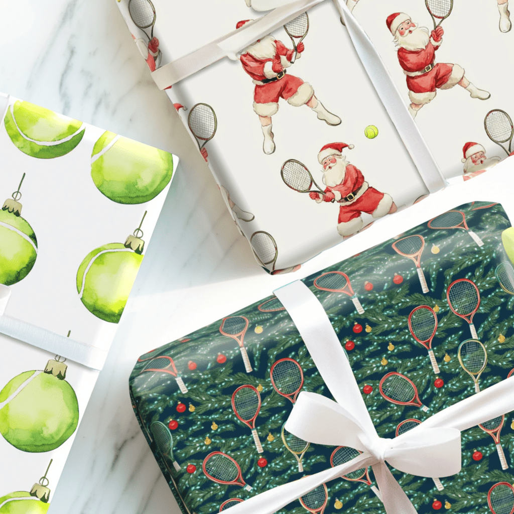 Christmas Tennis – Aspen & Arlo