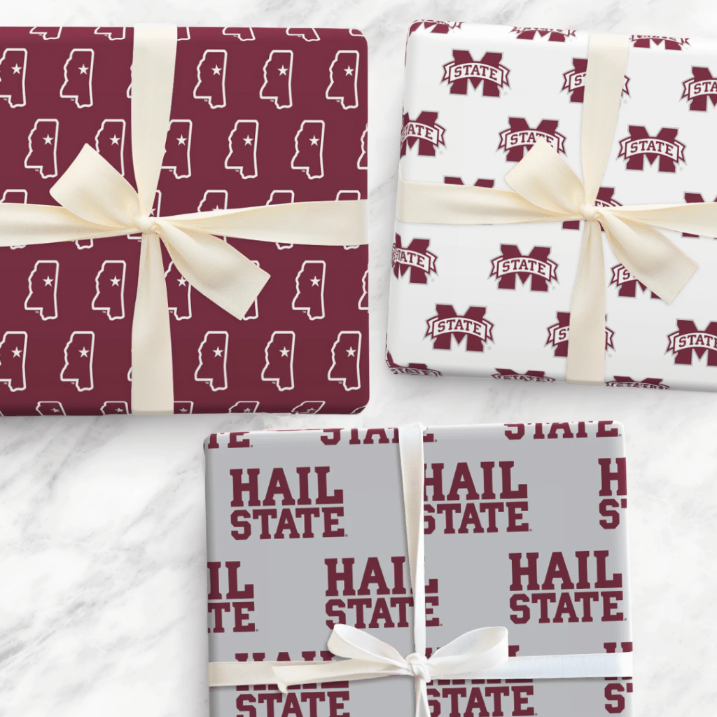 Mississippi State Wrapping Paper – Aspen & Arlo Gift Wrap