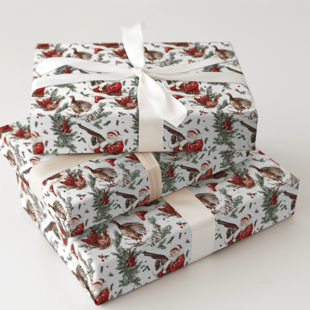 Don't Be A Turkey Wrapping Paper: Christmas Hunting Gift Wrap Wrapping ...