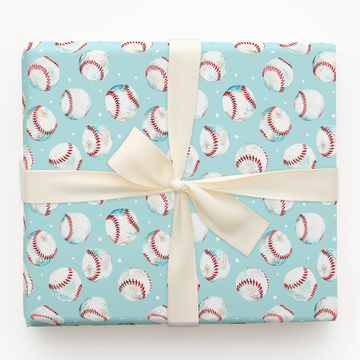Baseball Wrapping Paper – Aspen & Arlo Gift Wrap