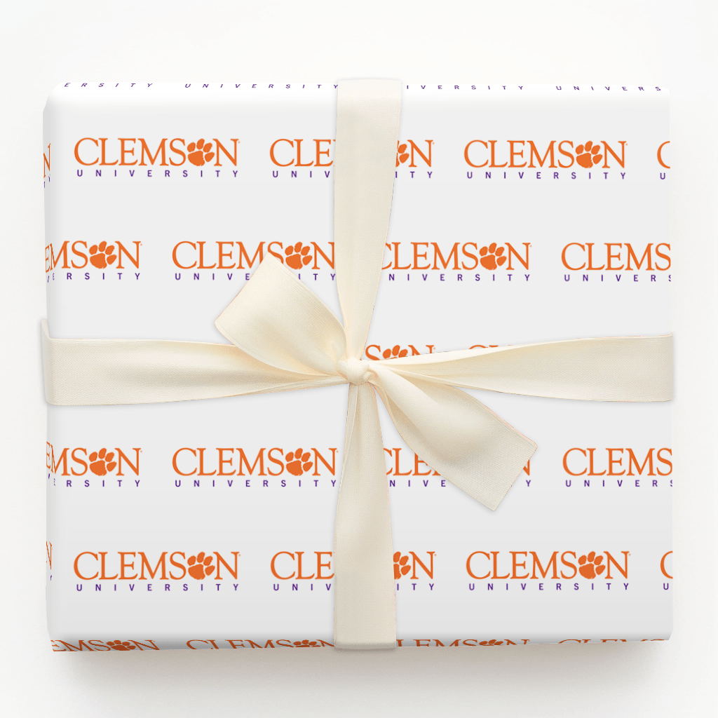 Tiger Town Originals Clemson Wrapping Paper: Collegiate Gift Wrap ...