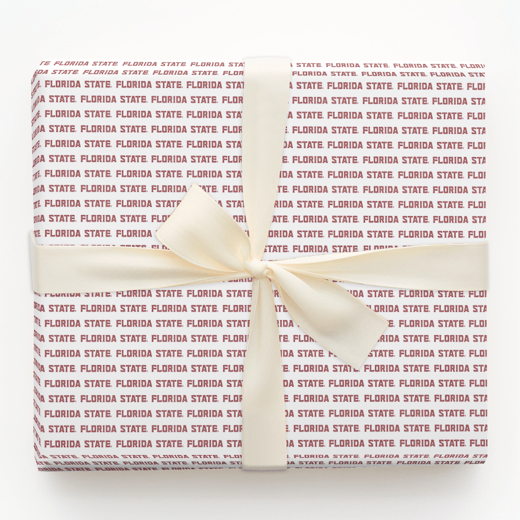 Florida State Wrapping Paper: FSU Gift Wrap for Seminole Fans – Aspen ...