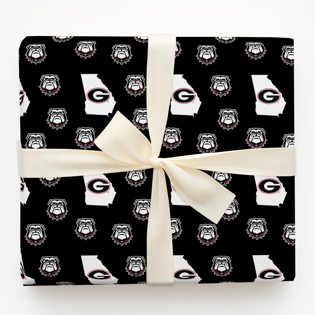 We Run This State Wrapping Paper: Georgia Home Decor Gift Wrap Wrapping ...