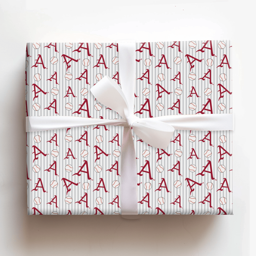 Root for the Hog Team Wrapping Paper: Arkansas Razorbacks Gift Wrap ...