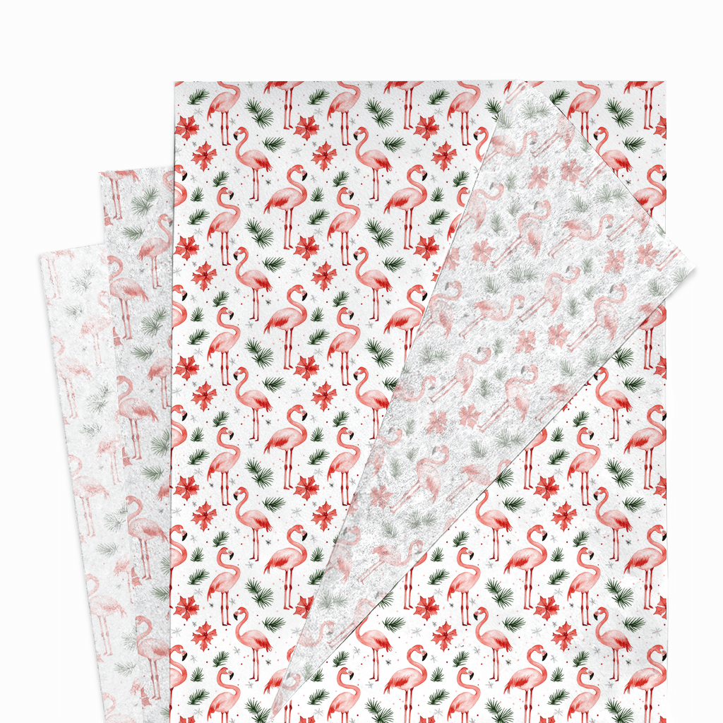 Jolly Pink Flamingo - Tissue Paper Wrapping Paper – Aspen & Arlo Gift Wrap
