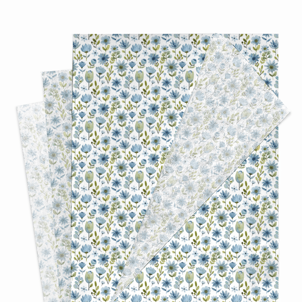 Blue Me Away Tissue Paper Wrapping Paper – Aspen & Arlo Gift Wrap