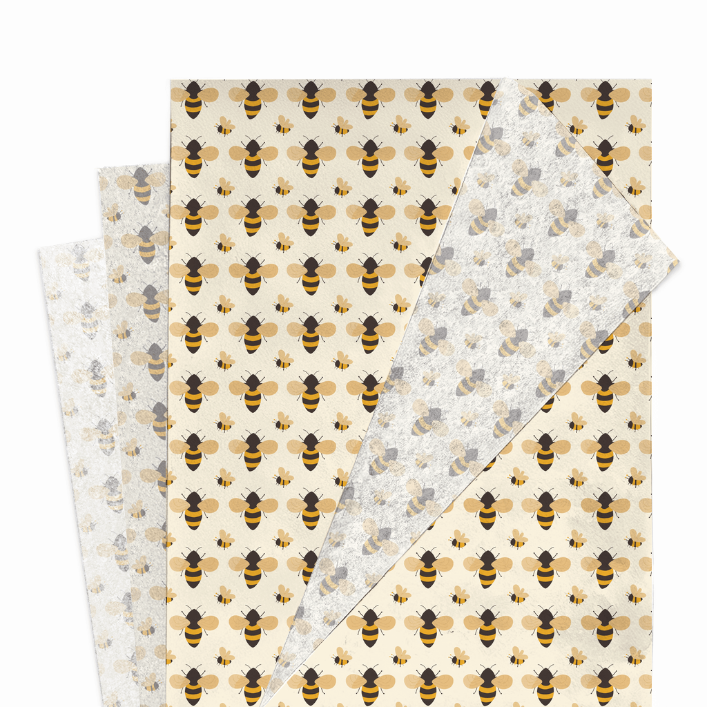 Buzz of the Town - Tissue Paper Wrapping Paper – Aspen & Arlo Gift Wrap