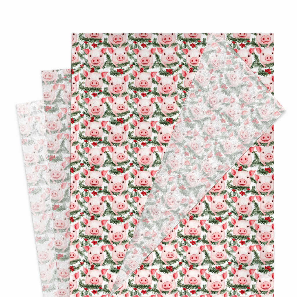 Here Piggy Tissue Paper Wrapping Paper – Aspen & Arlo Gift Wrap