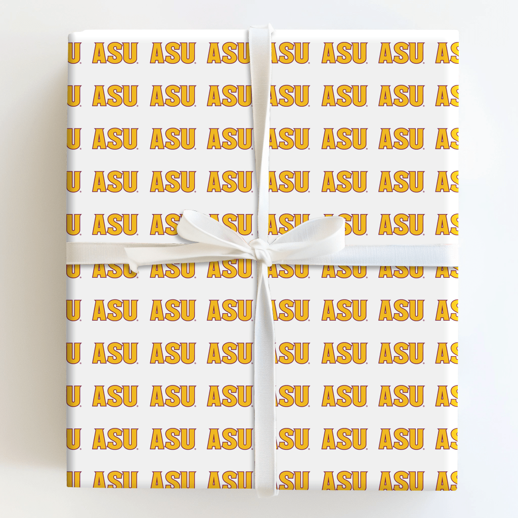 ASU Pride Wrapping Paper: Arizona State Gift Wrap Wrapping Paper ...
