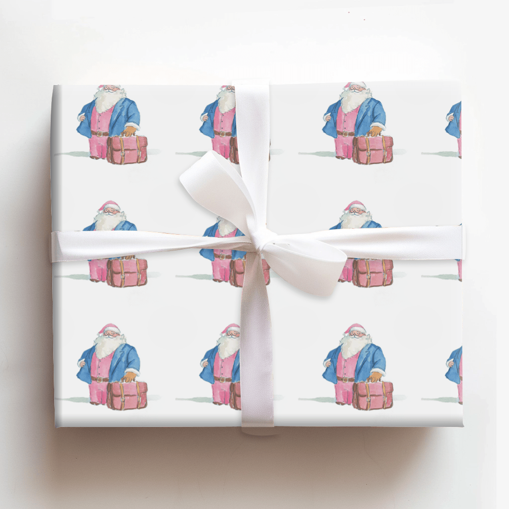 Legal Claus Wrapping Paper: Lawyer Christmas Gift Wrap Wrapping Paper ...