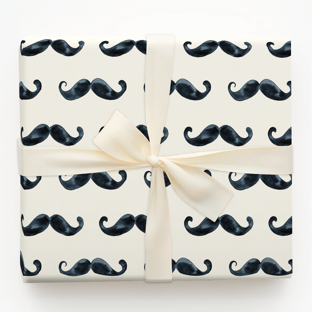 Get Your Stache On Wrapping Paper: Mustache Gift Wrap for Birthday and ...