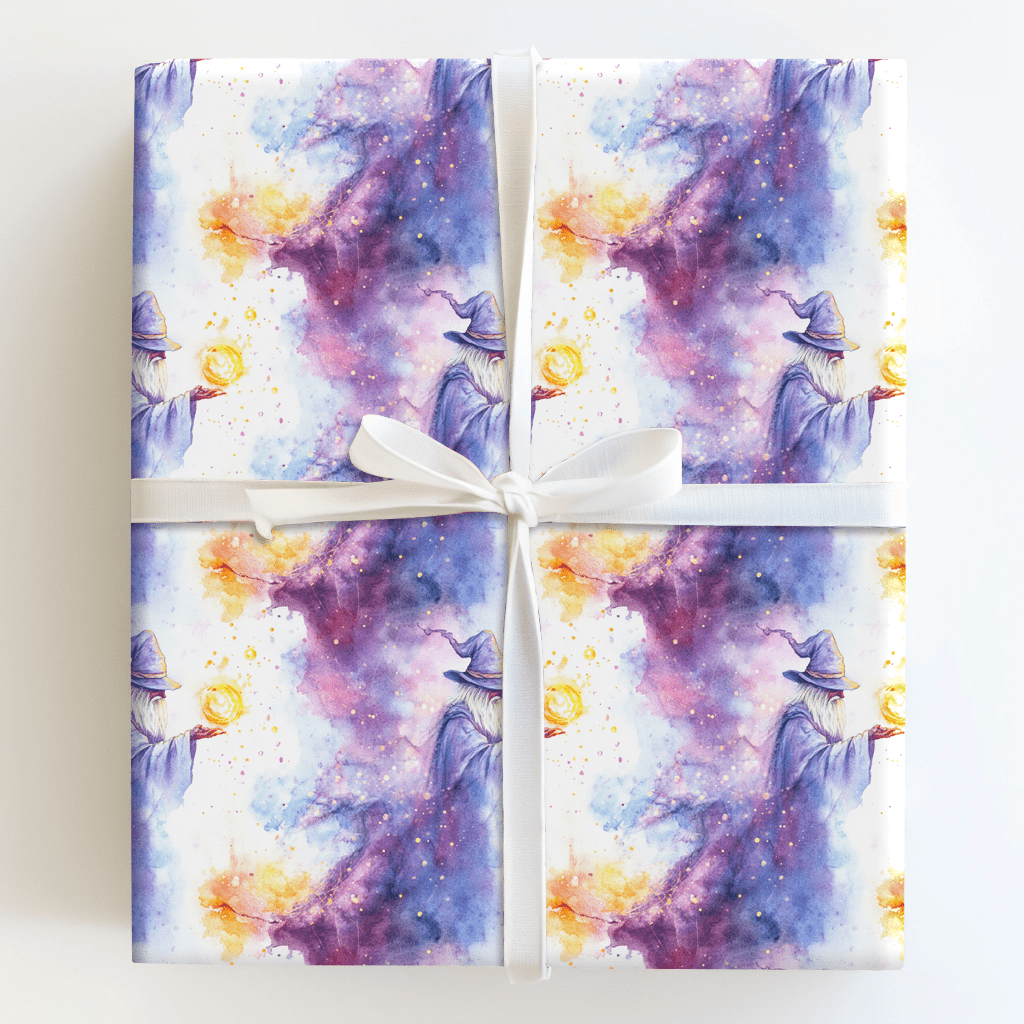 Fireball Wrapping Paper: DND Fantasy Gift Wrap for Wizards – Aspen & Arlo