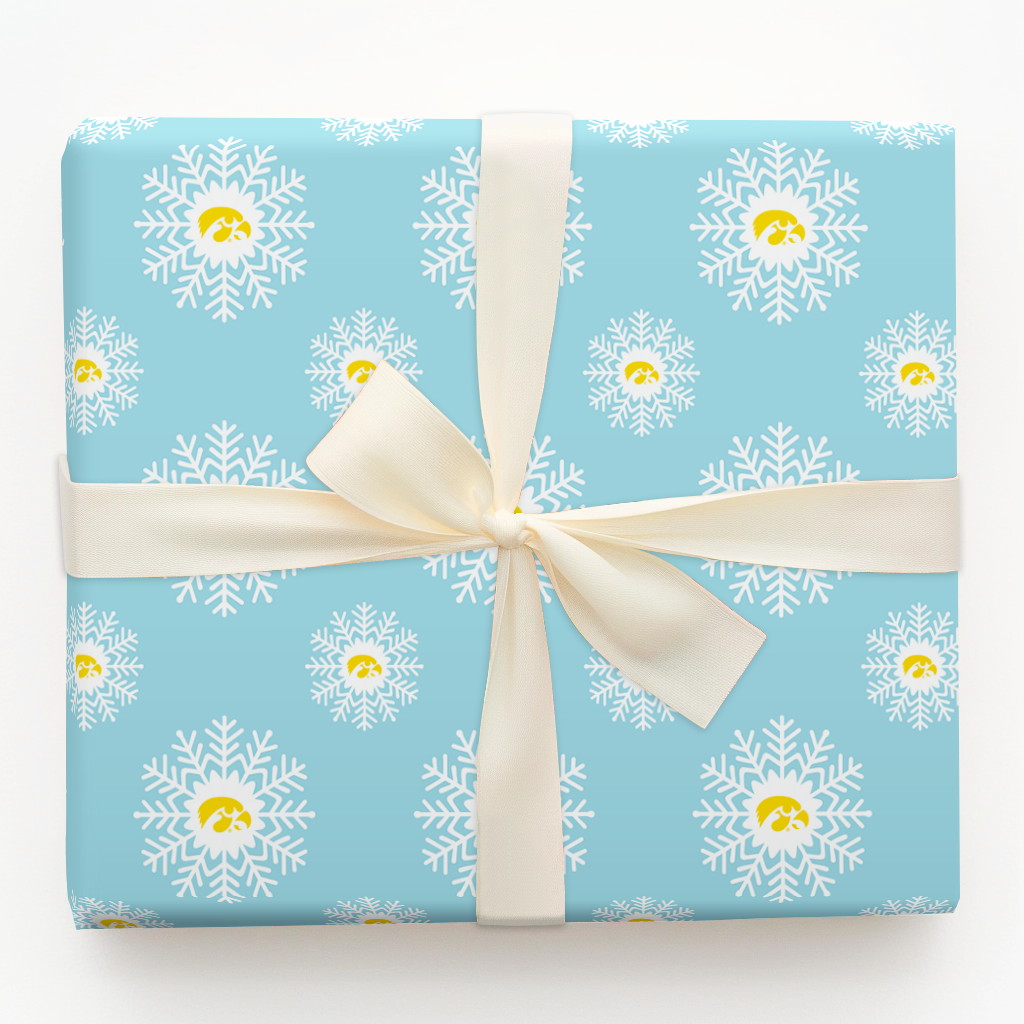 Iowa Snowflake Wrapping Paper – Aspen & Arlo Gift Wrap