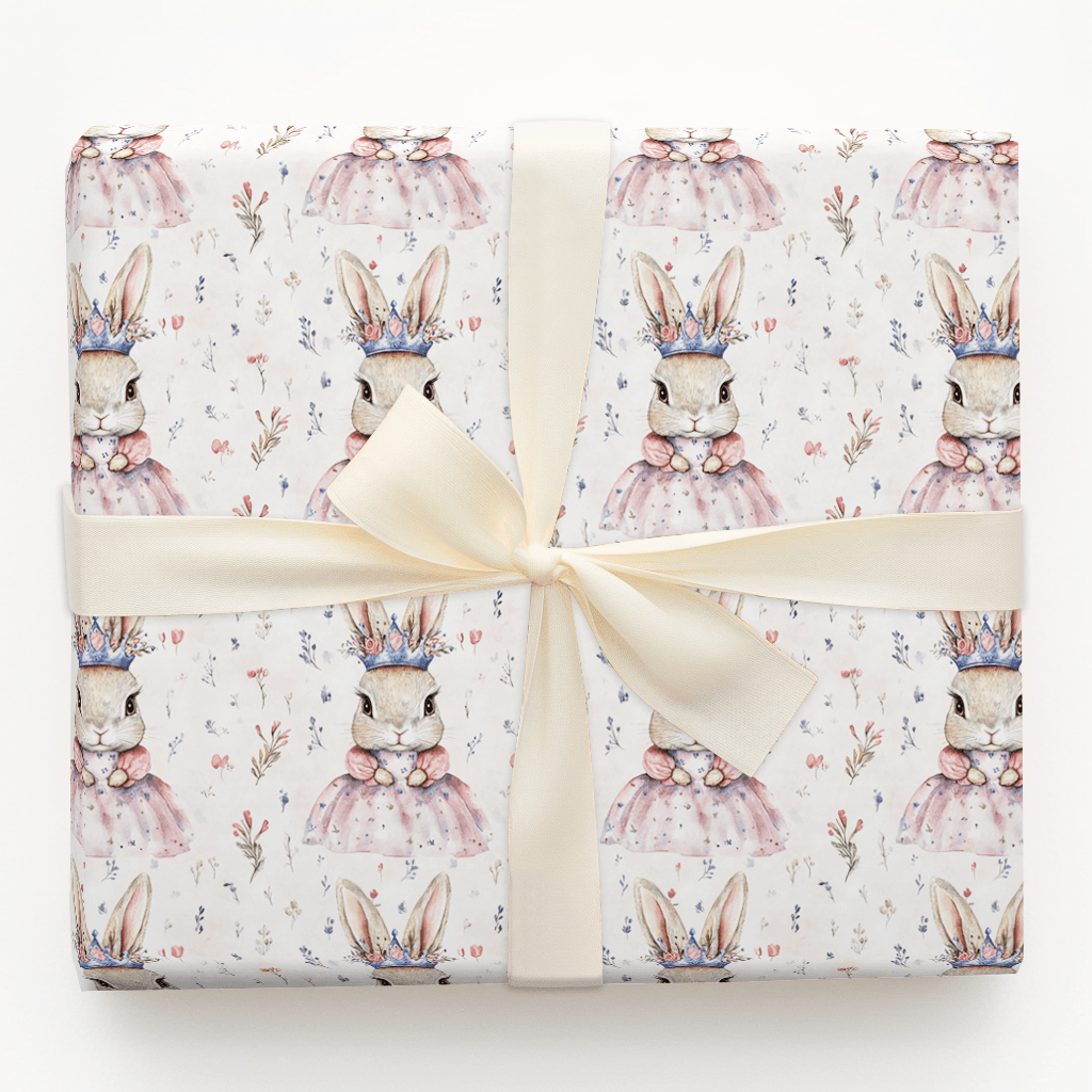 Throne of Thumpers Wrapping Paper: Bunny Easter Gift Wrap – Aspen & Arlo