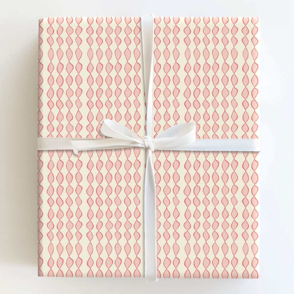 Streamer Swirls Wrapping Paper: Birthday Gift Wrap with Stripes – Aspen ...