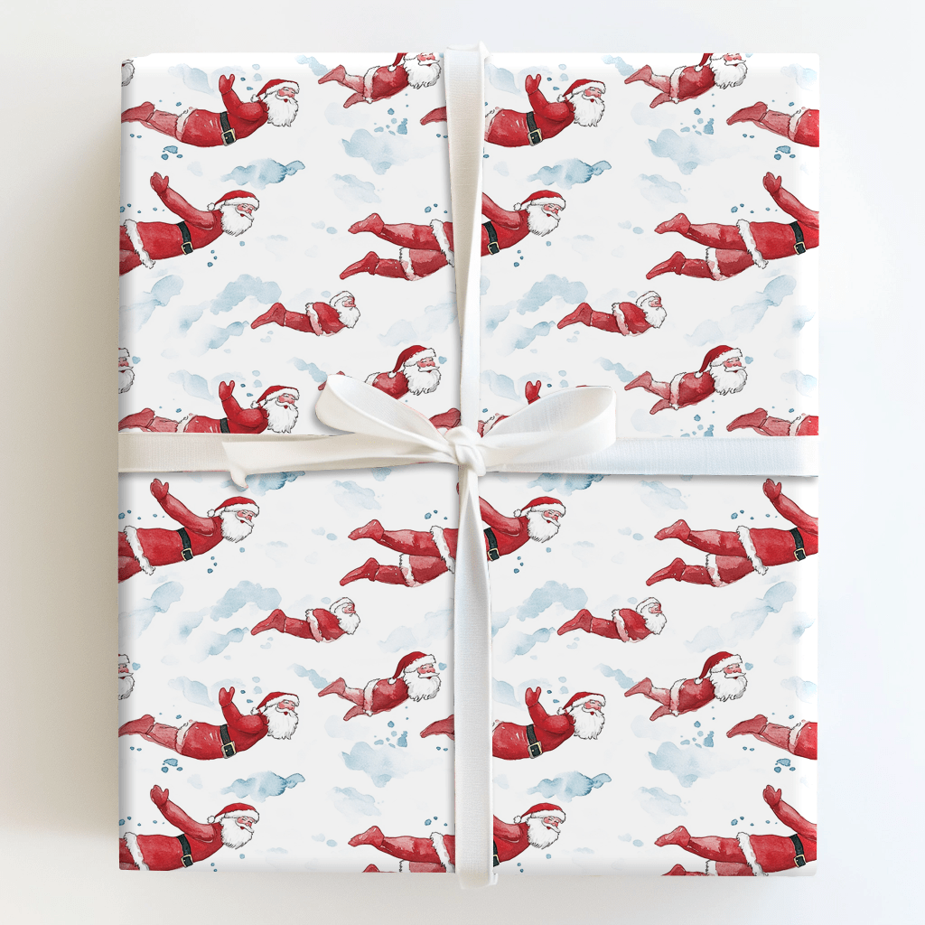Holiday Dive Wrapping Paper – Aspen & Arlo Gift Wrap