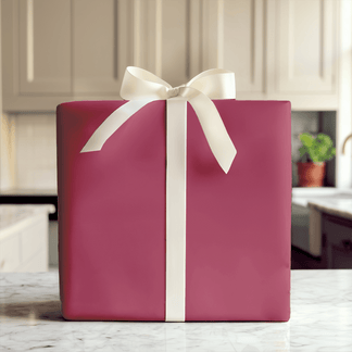 Wine Berry Wrapping Paper: Romantic Red Gift Wrap for Bridal and ...