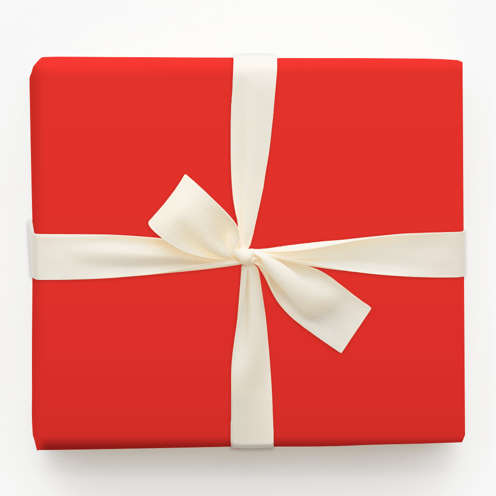 Rosso Wrapping Paper: Red Christmas Gift Wrap – Aspen & Arlo