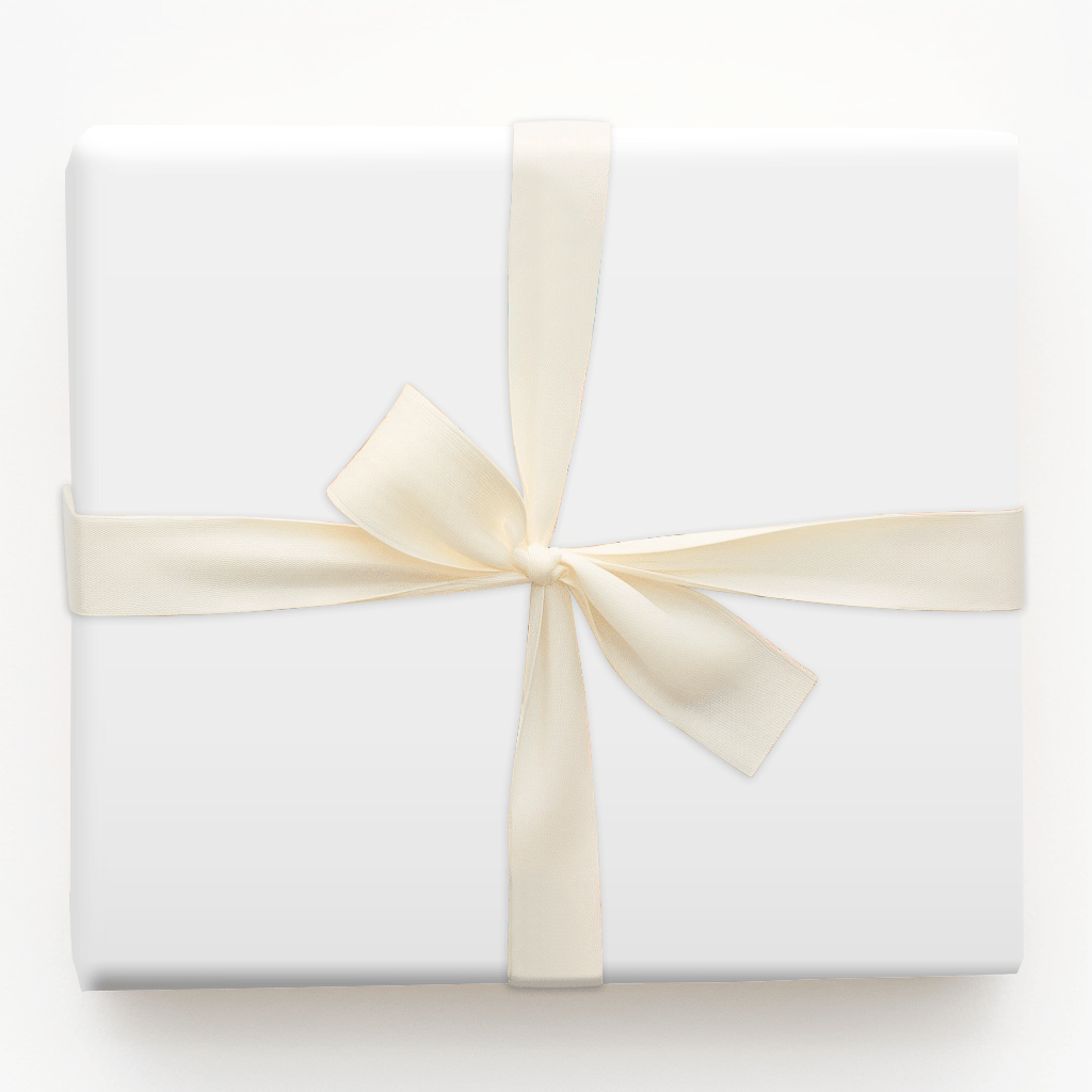 Pure as White Wrapping Paper: Bridal Wedding Gift Wrap – Aspen & Arlo