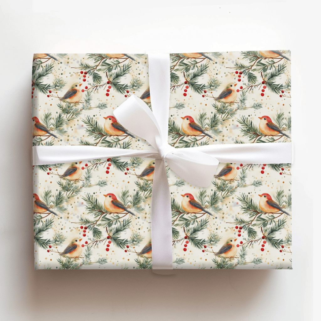 Songs of Peace Wrapping Paper: Vintage Christmas Gift Wrap Wrapping ...