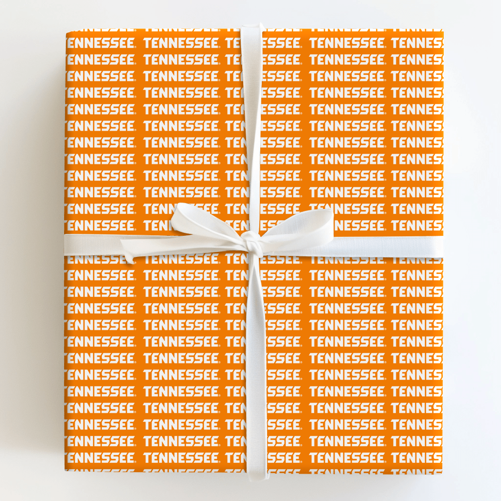 Tennessee Wrapping Paper: SEC Collegiate Gift Wrap Wrapping Paper ...