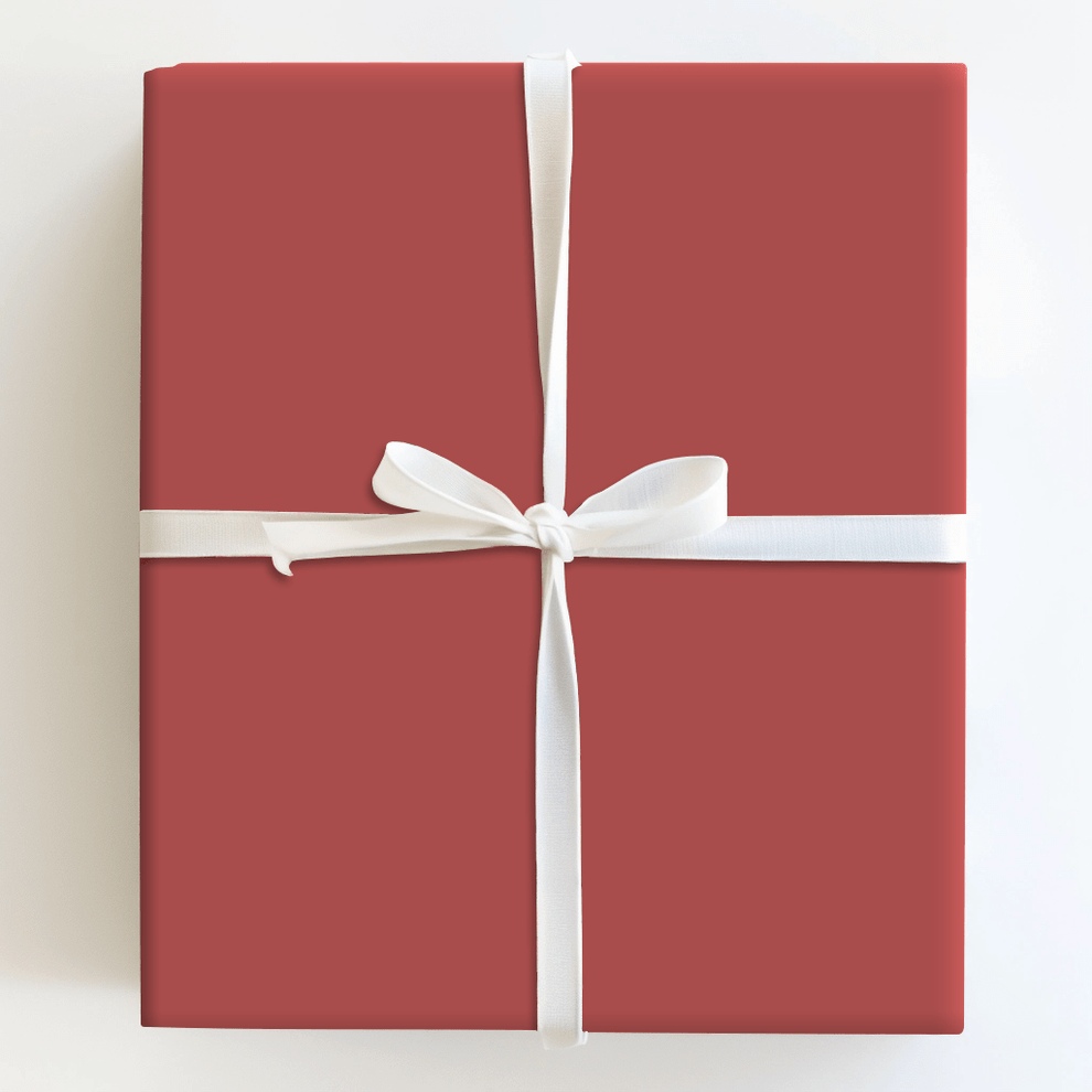 Roasted Peppers Wrapping Paper: Red Solid Gift Wrap – Page 1Wrapping ...