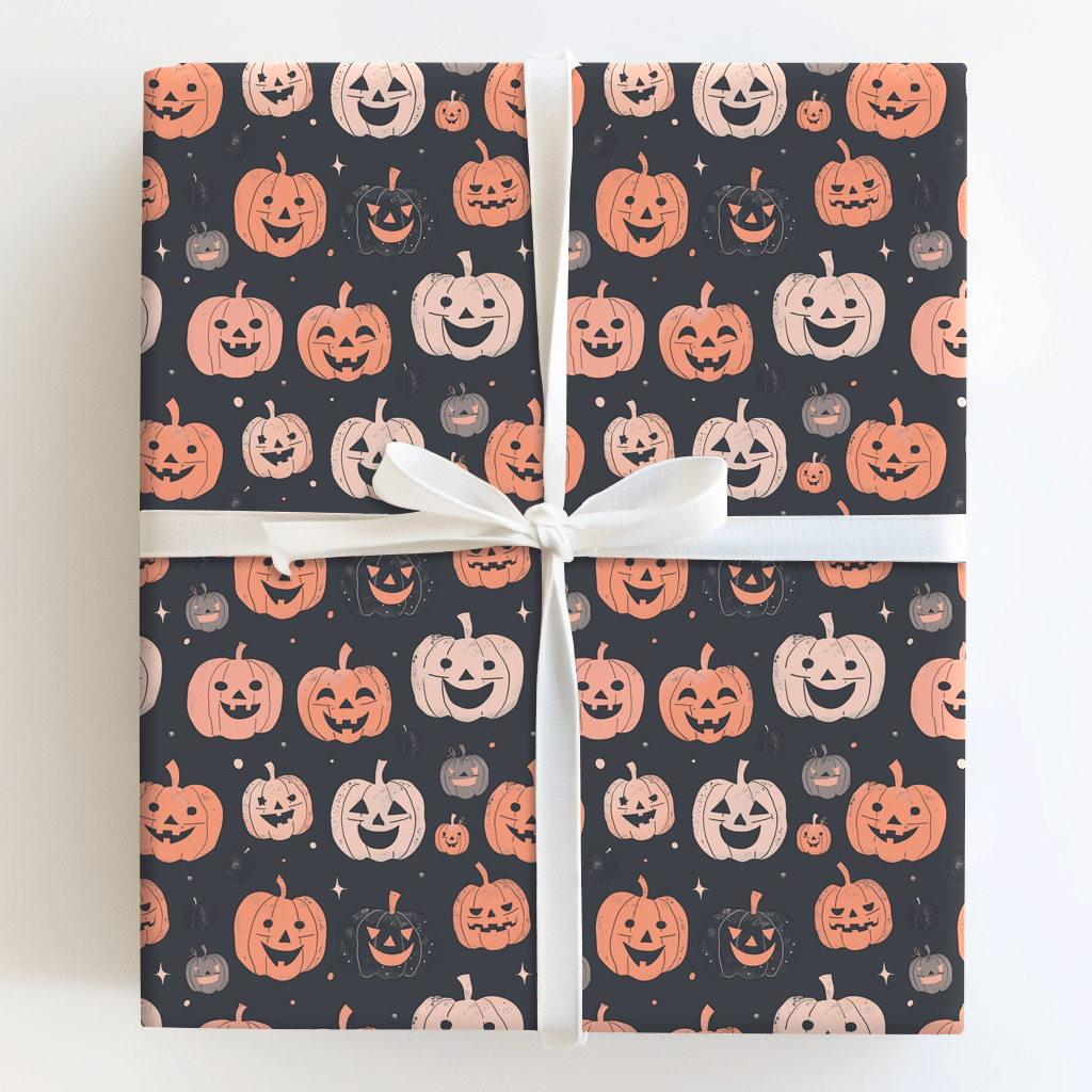 Fright Night Wrapping Paper: Halloween Spooky Gift Wrap Wrapping Paper ...