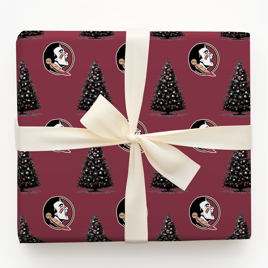 The Spear & Spruce Wrapping Paper: Florida State FSU Gift Wrap – Aspen ...