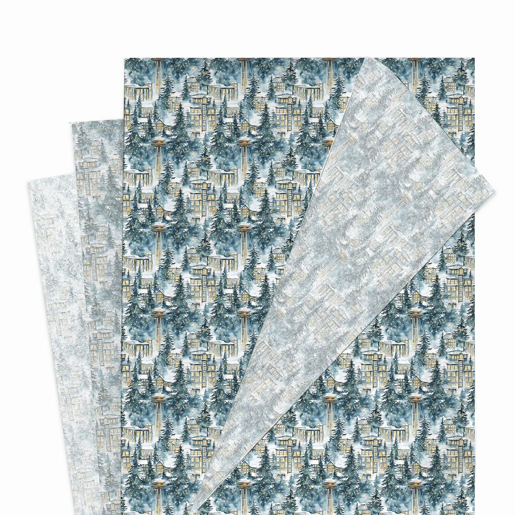 Space Needle Tissue Paper Wrapping Paper – Aspen & Arlo Gift Wrap