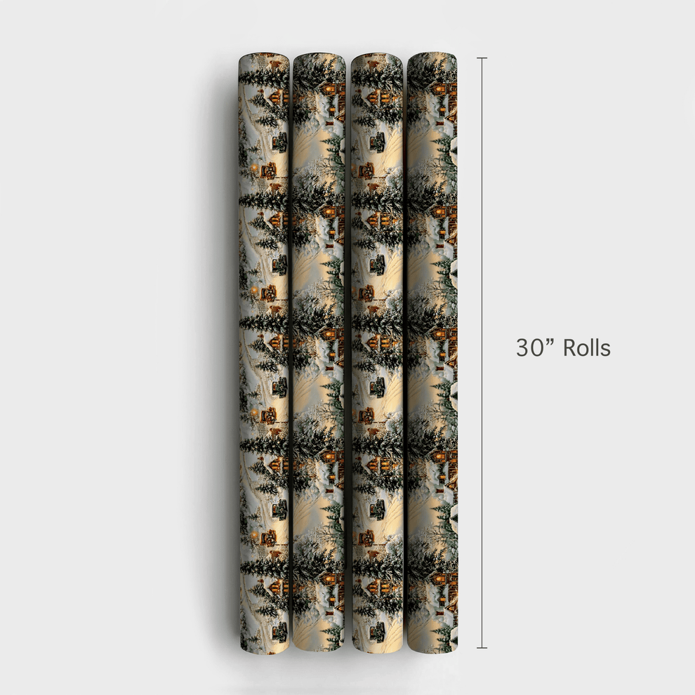 Wonderful Vintage Eve Wrapping Paper: Classic Christmas Gift Wrap ...
