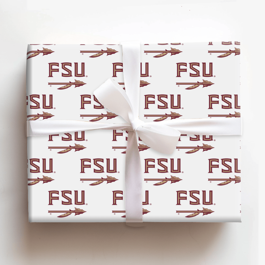 FSU Fierce Wrapping Paper: Florida State Gift Wrap – Aspen & Arlo
