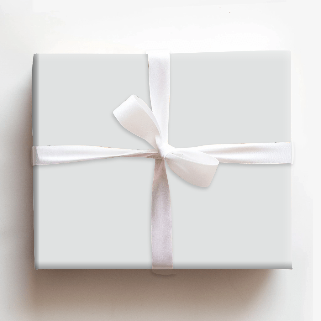 Marshmellow Wrapping Paper: Solid White Gift Wrap – Aspen & Arlo