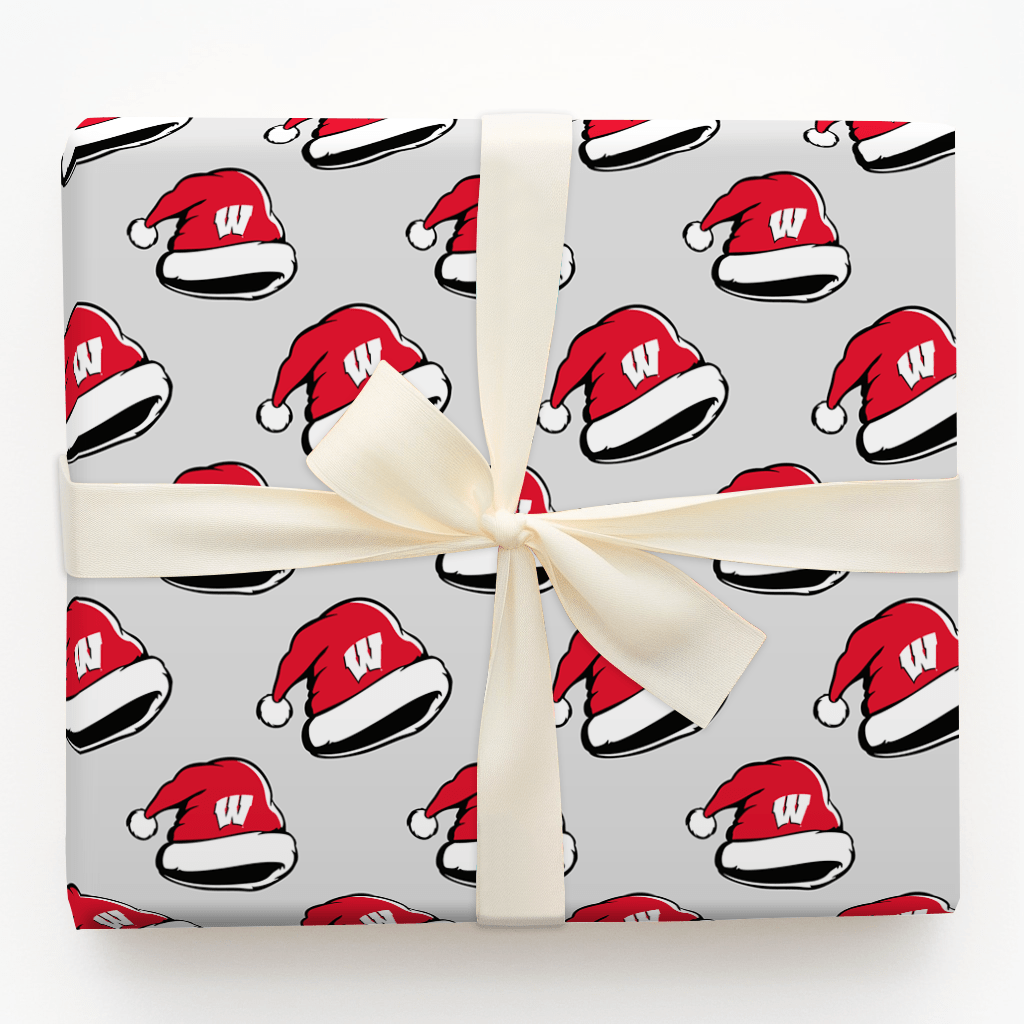 Santa's Favorite W Wrapping Paper: Wisconsin Gift Wrap – Page 1Wrapping ...
