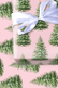 Sugarplum Spruce Wrapping Paper: Pink Christmas Tree Gift Wrap – Page ...
