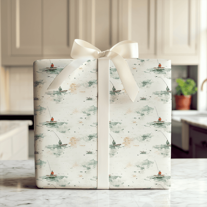 Current Caught Wrapping Paper: Fishing Gift Wrap – Aspen & Arlo