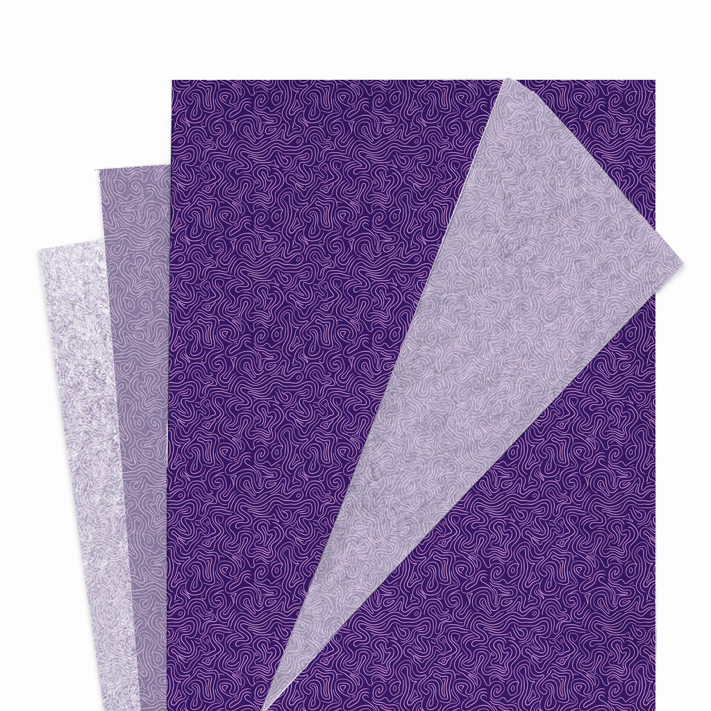 Purple Squiggles Tissue Paper Wrapping Paper – Aspen & Arlo Gift Wrap