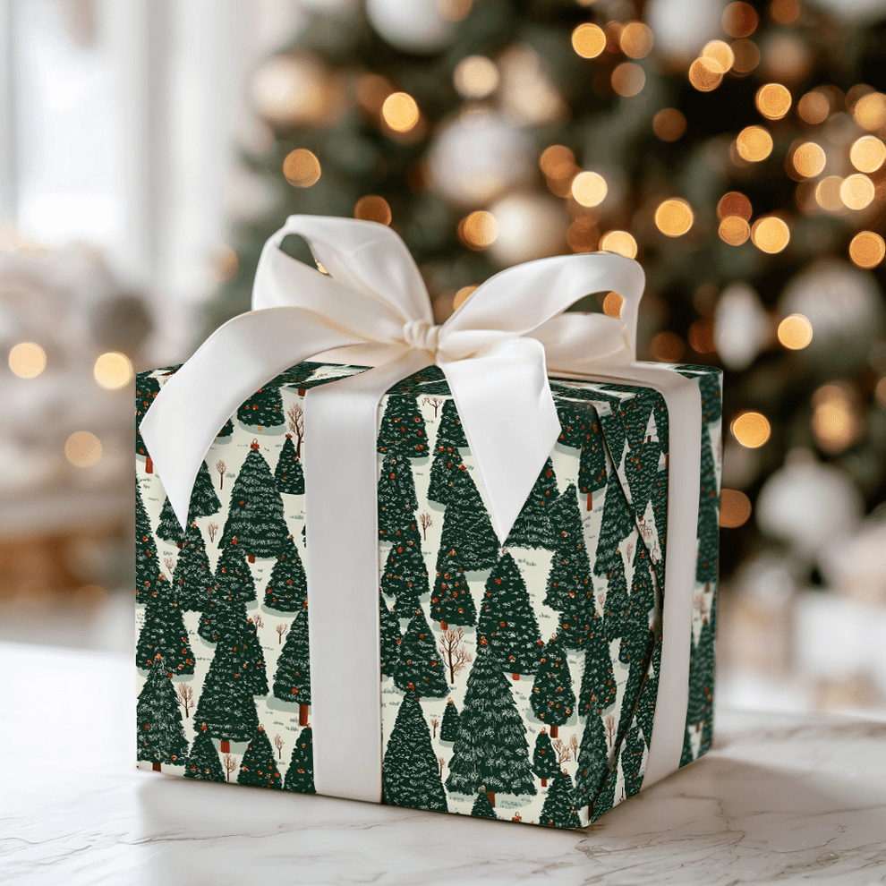 Original Tree Farm Wrapping Paper – Aspen & Arlo Gift Wrap