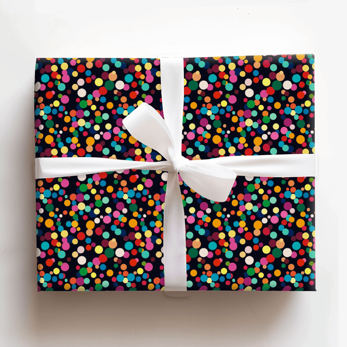Birthday Sprinkle Wrapping Paper: Classic Birthday Gift Wrap – Aspen & Arlo