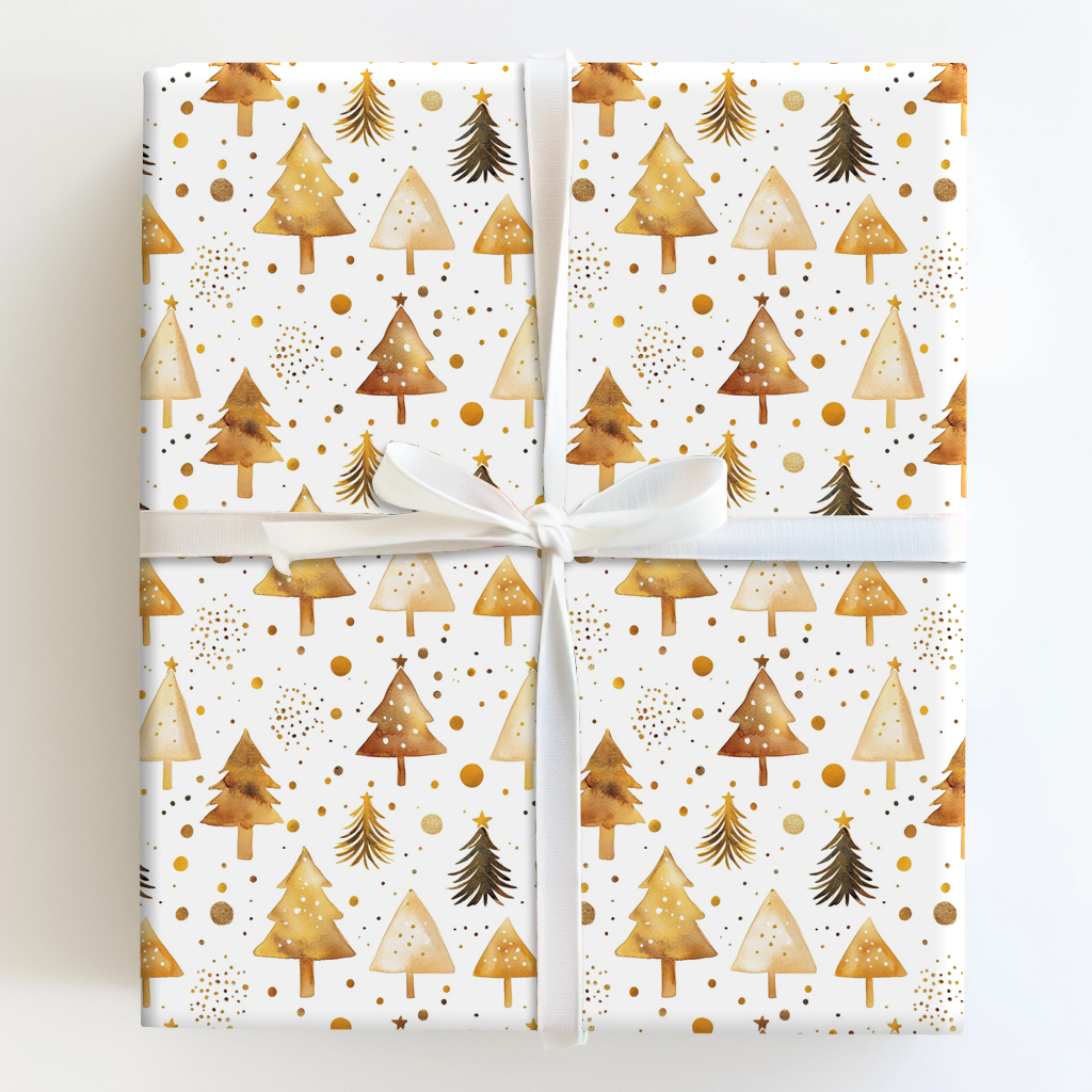 Jolly Gold Ream Wrapping Paper – Aspen & Arlo Gift Wrap