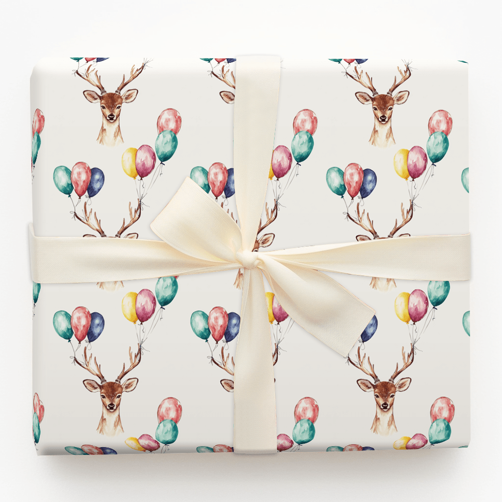 Oh Deer Another Year Wrapping Paper: Deer Hunting Gift Wrap – Aspen & Arlo