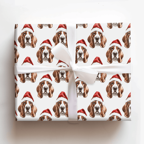 Slay the Nap Wrapping Paper: Basset Hound Dog Gift Wrap Wrapping Paper ...
