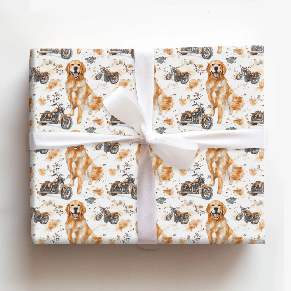 Tail Whip Fetch Ream Wrapping Paper – Aspen & Arlo Gift Wrap