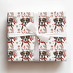 Boxed a Boxer Wrapping Paper: Christmas Boxer Dog Gift Wrap – Aspen & Arlo