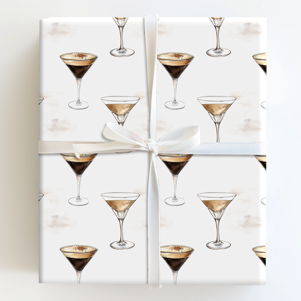 Me Espresso Ream Wrapping Paper – Aspen & Arlo Gift Wrap