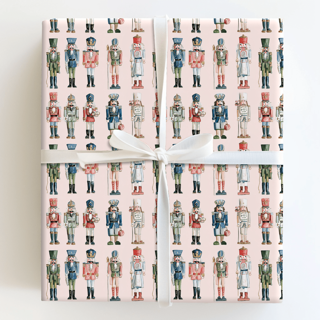 Nutcracker Collection Wrapping Paper: Classic Christmas Gift Wrap ...